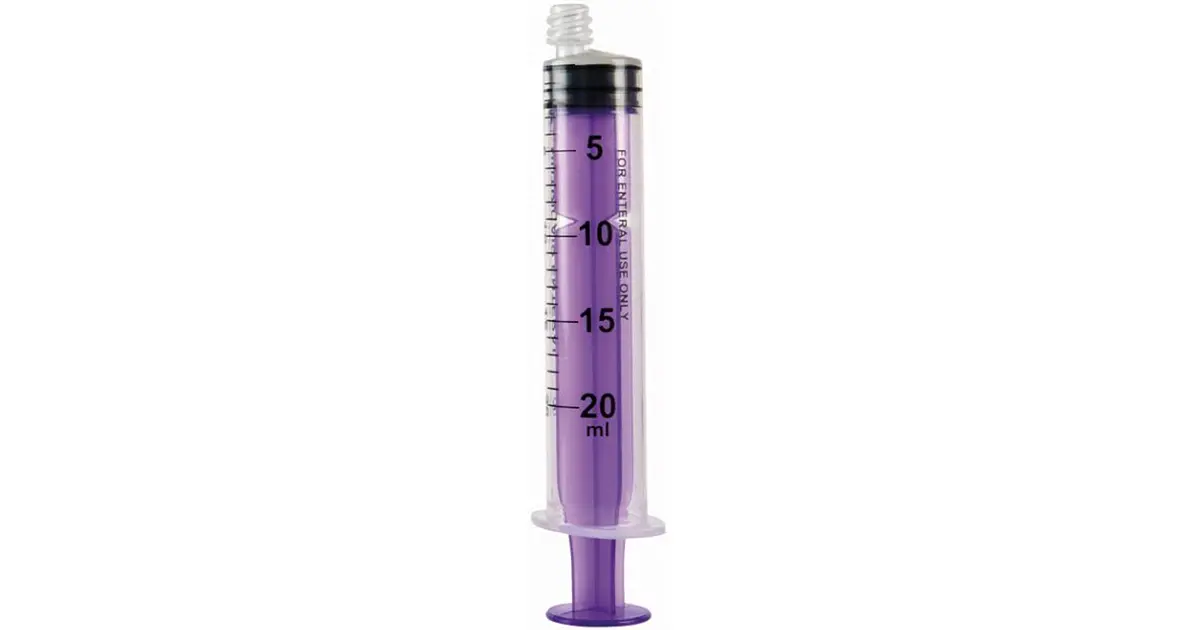 Pack x 10 Jeringa Enteral Enfit 20 Ml Alimentacion
