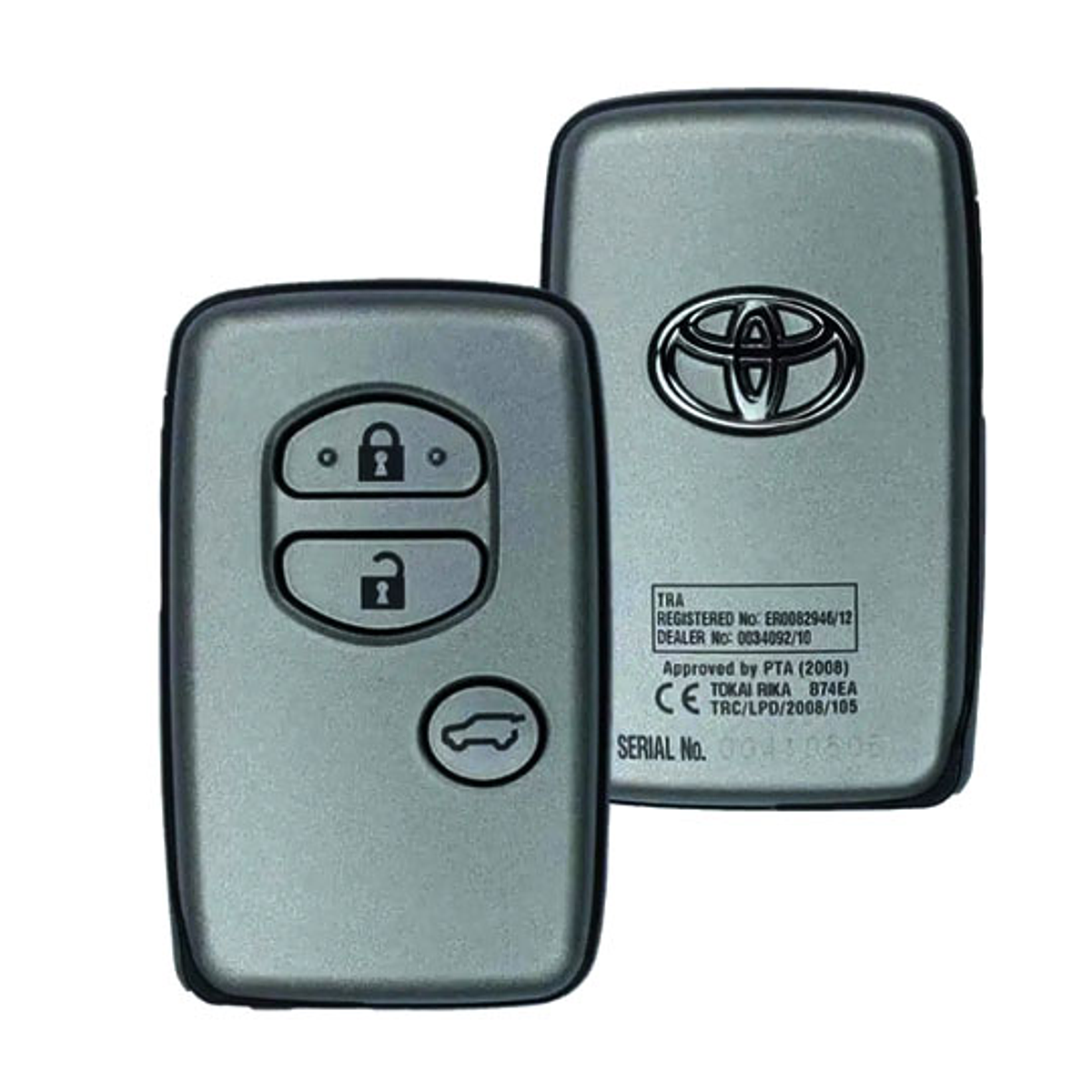 Llave con chip Toyota TX