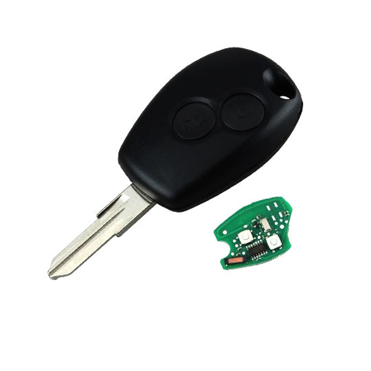 Llave con chip Renault Universal