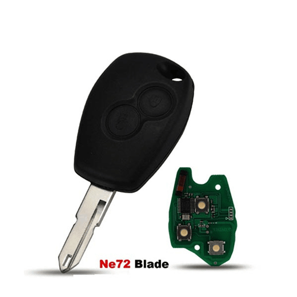 Llave con chip Renault Kangoo, laguna Twingo