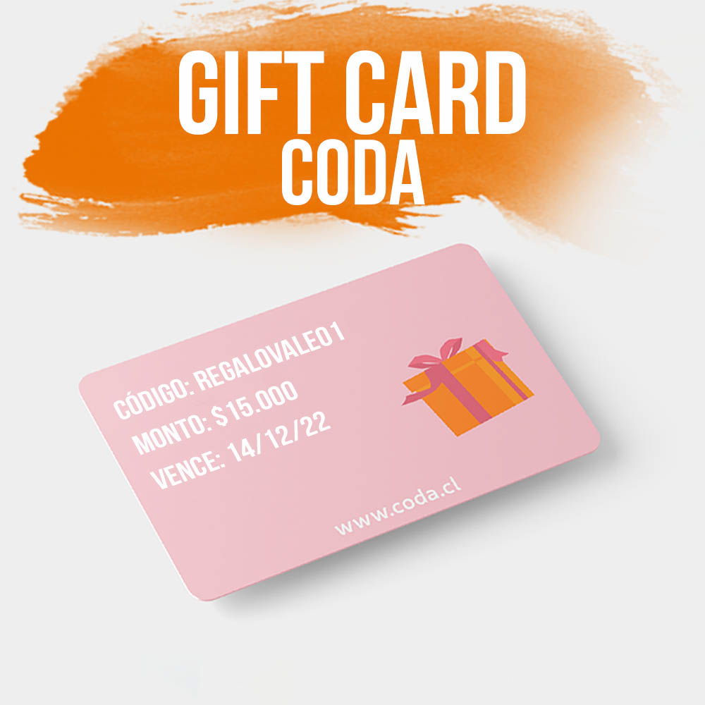 CODA: Gift Card CODARegala feliz - Merchandising
