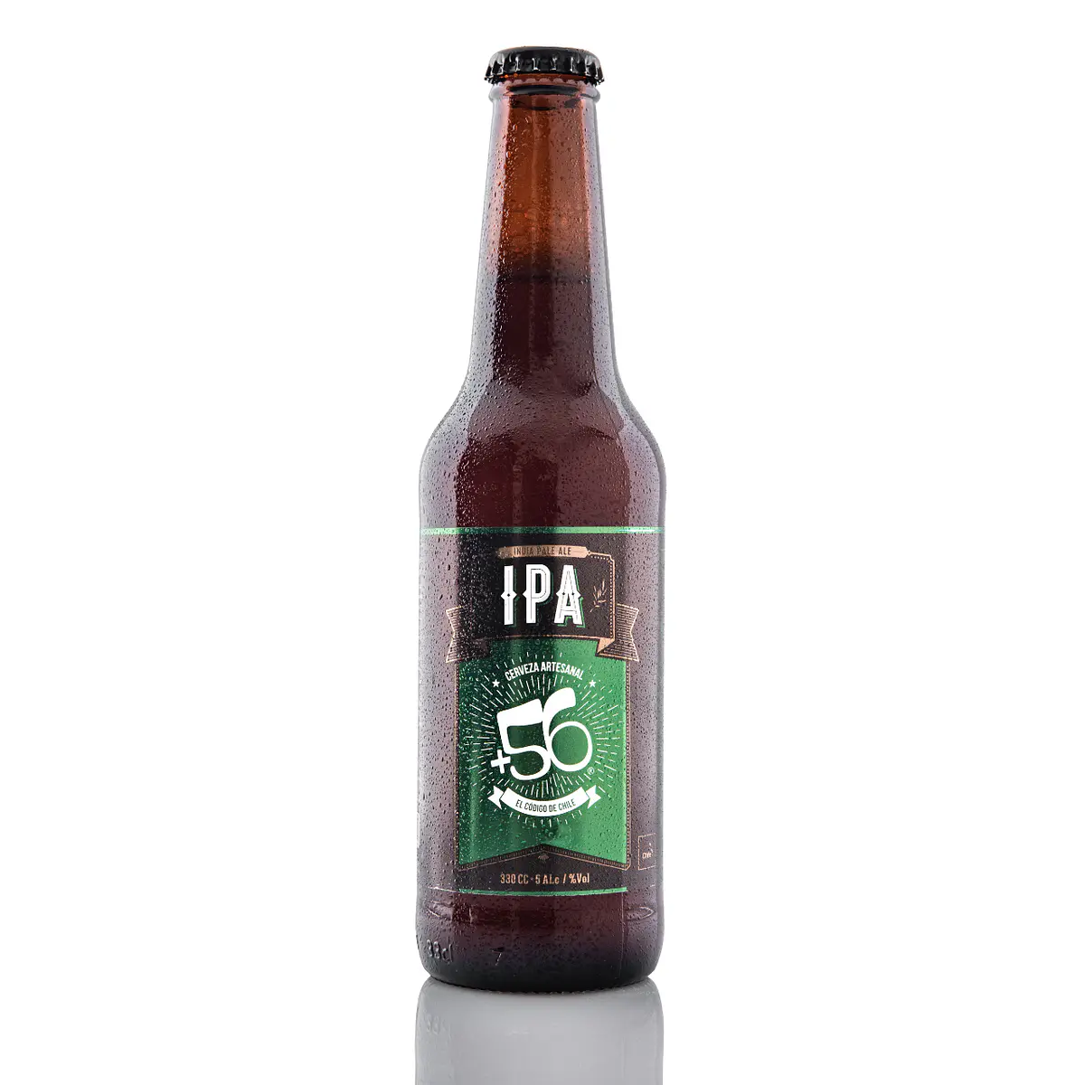Cerveza Artesanal +56 - Botella IPA - Compra online