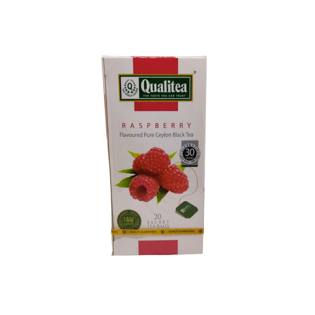Té sabor frambuesa, caja 20 bolsitas