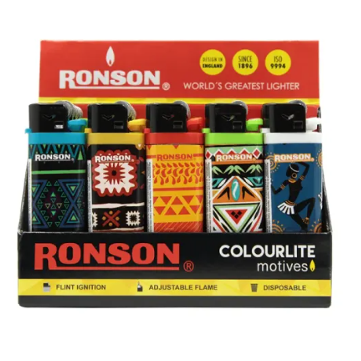 ENCENDEDOR COLOURLITE MOTIVES RONSON