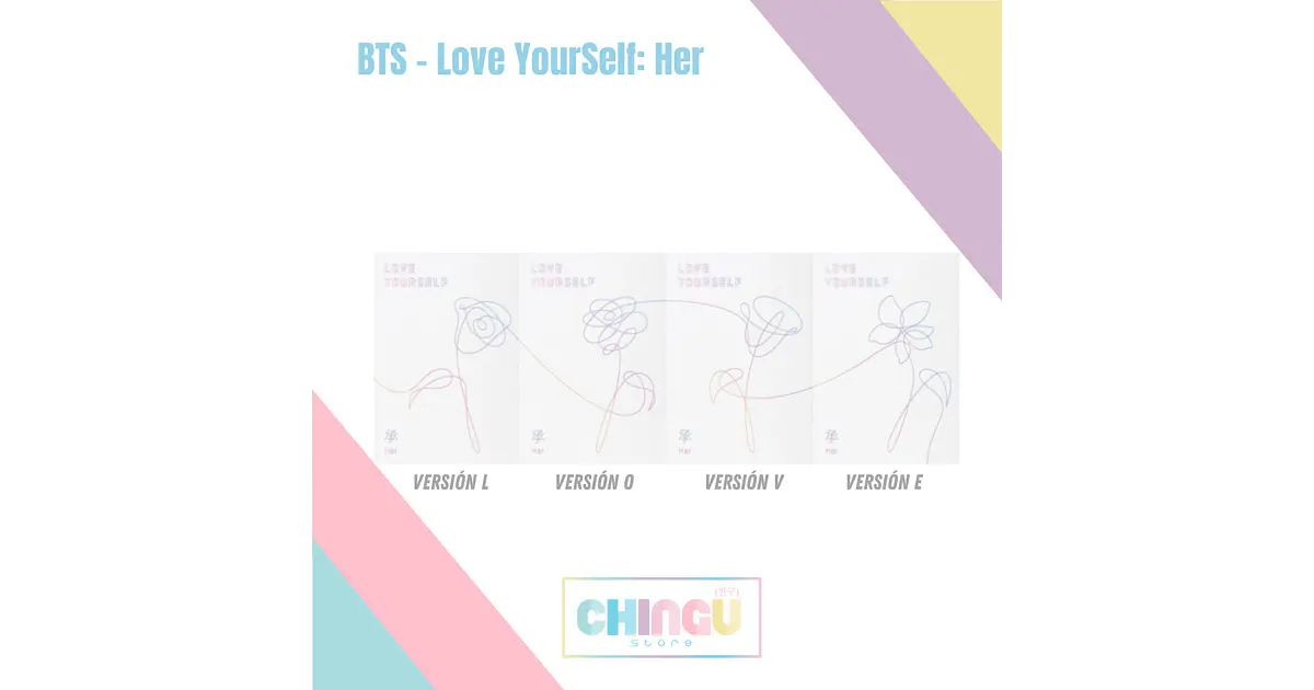 BTS Love Yourself: Her | Comprar Álbum K-Pop Chile