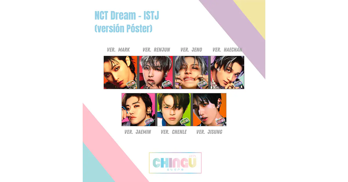 NCT Dream - ISTJ Versión Póster | Álbum K-Pop Chile