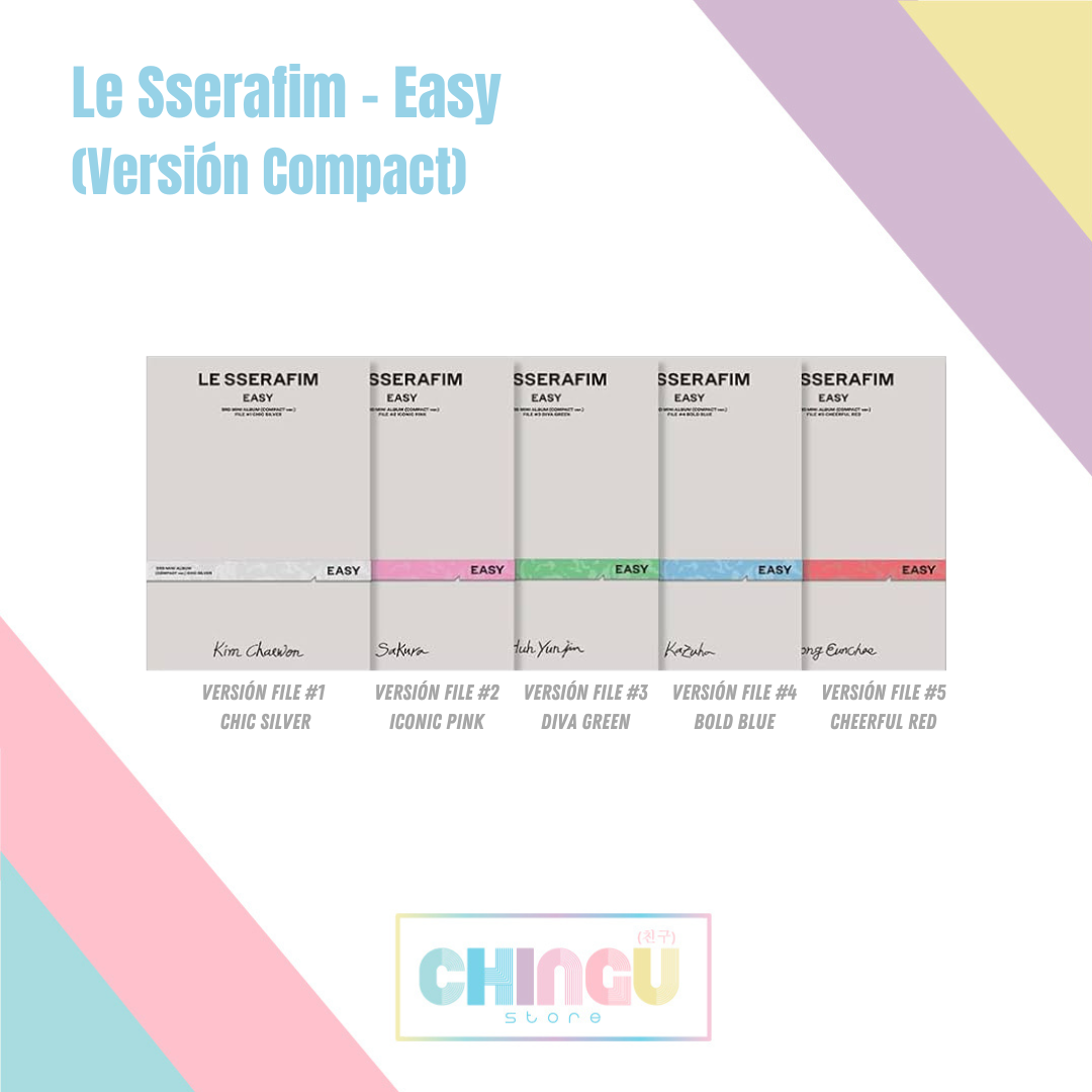 Le Sserafim - Easy (versión Compact)