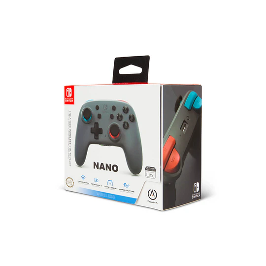 Mando inalámbrico nano mejorado para Nintendo Switch - Gris-