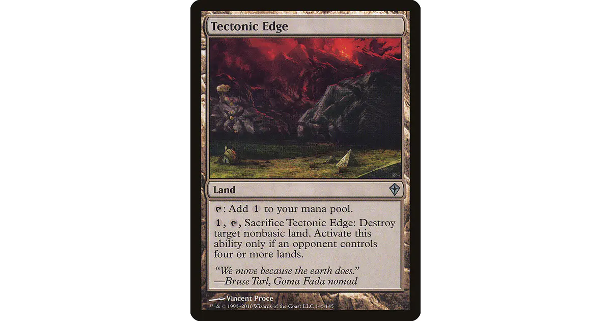 Tectonic Edge | EN | NM | WWK