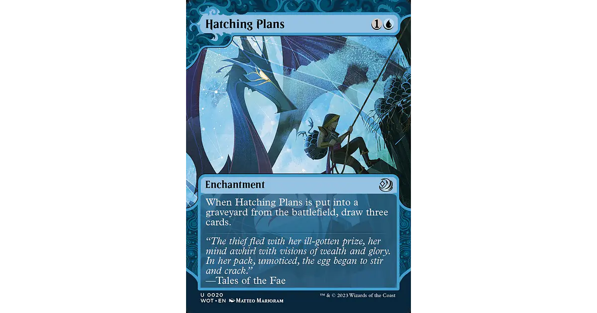 Hatching Plans (Showcase) | EN | NM | WOT