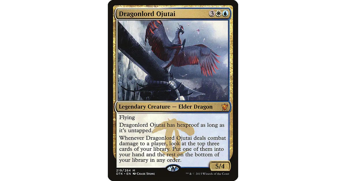 Dragonlord Ojutai | EN | NM | DTK