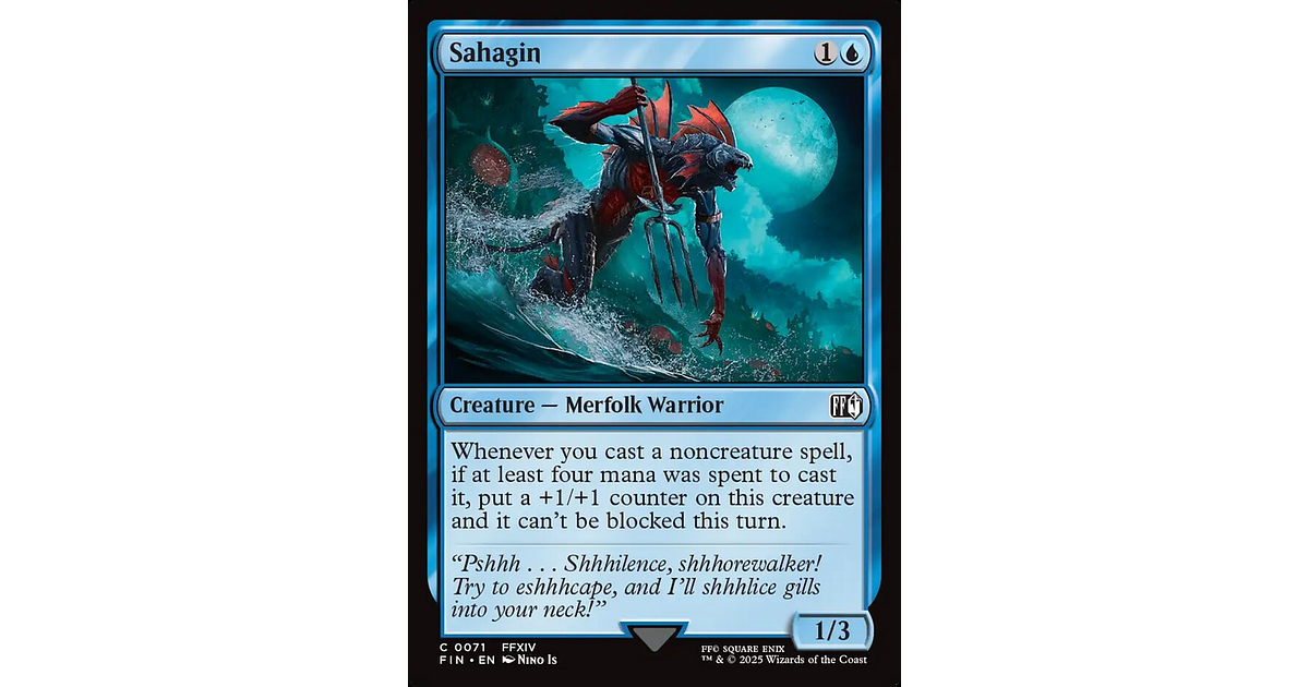 Sahagin (foil) | EN | NM | FIN