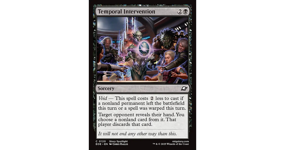 Temporal Intervention (foil) | EN | NM | EOE
