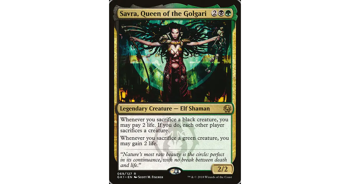 Savra, Queen of the Golgari | ES | NM | GK1