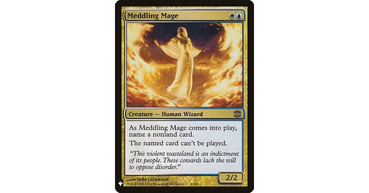 Meddling Mage | EN | NM | PLST