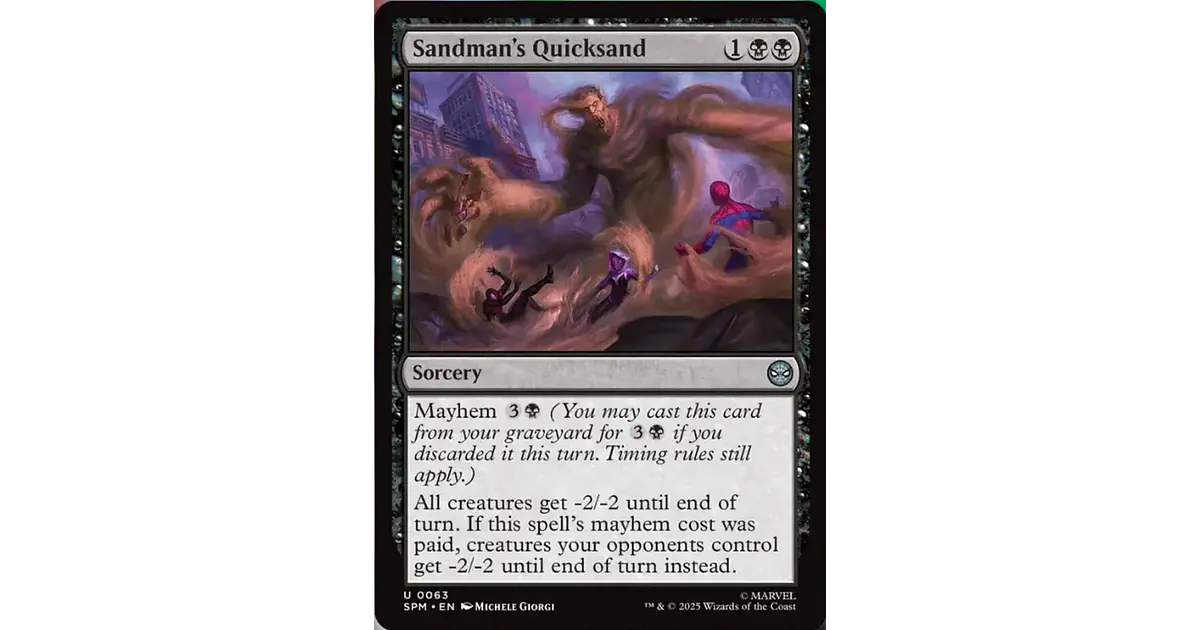Sandman's Quicksand | EN | NM | SPM