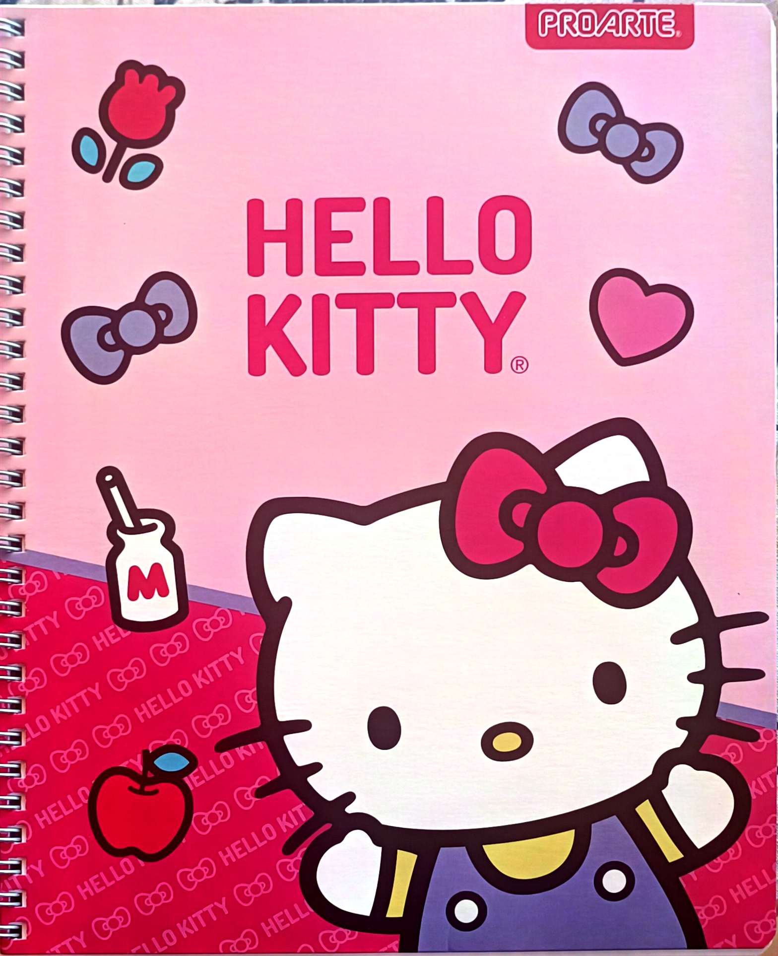 Pack 10 Cuadernos Universitario Hello kitty diseño 2024