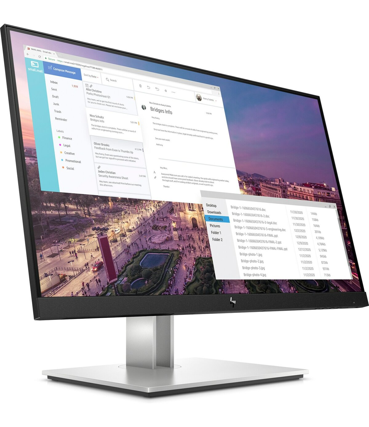 HP Monitor E-Series E23 G4 23“
