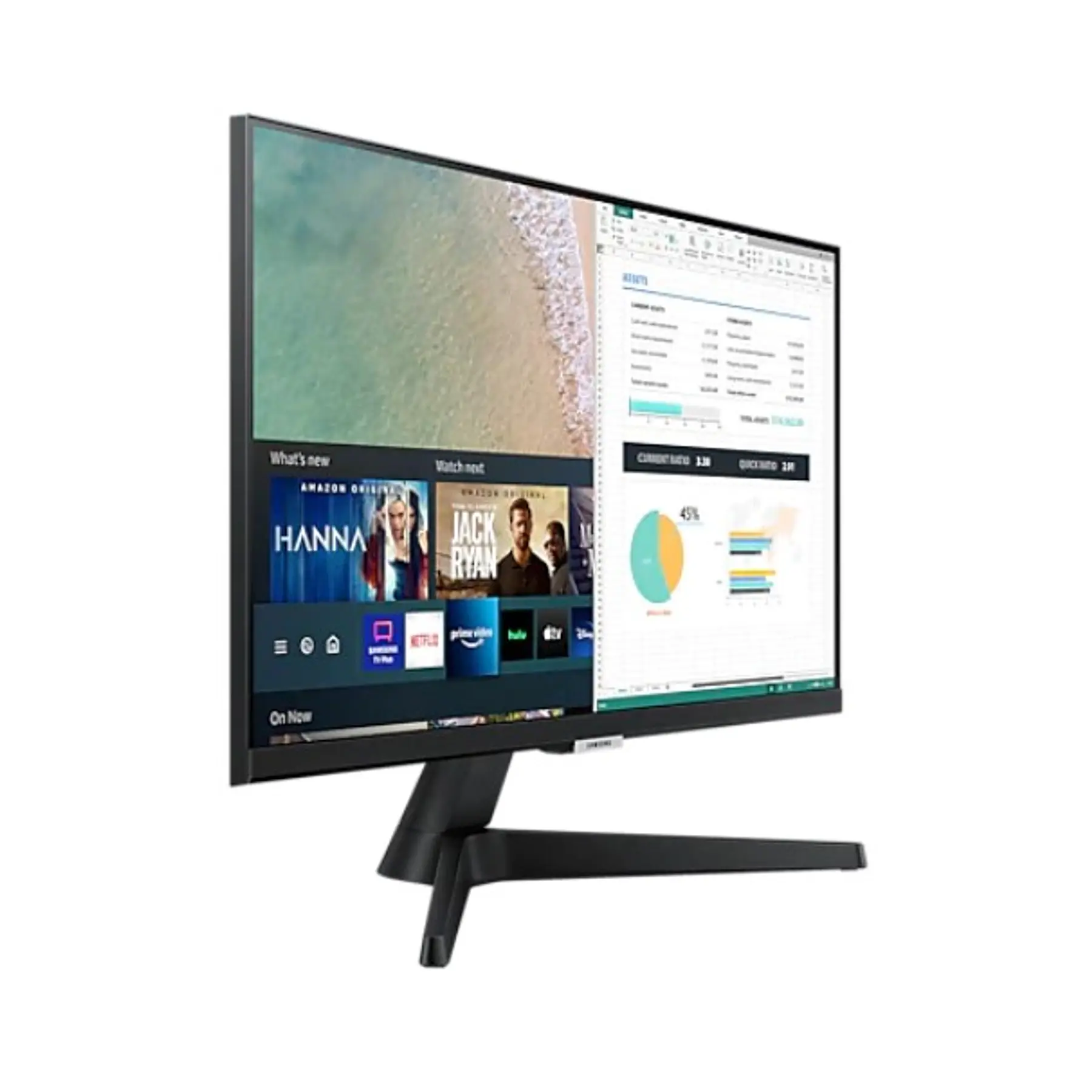 Samsung Monitor Smart TV de 24' con aplicaciones y PC