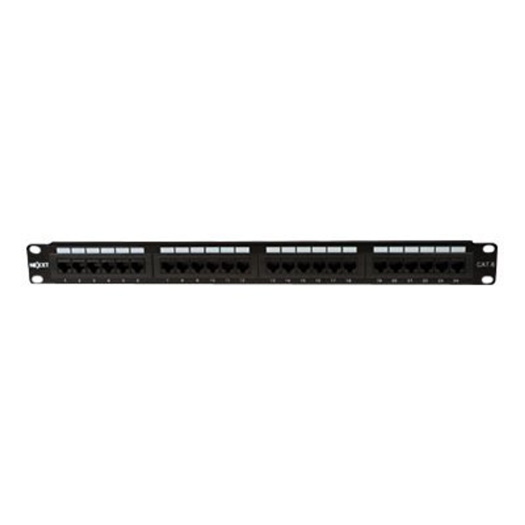 Nexxt Patch Panel para Montaje en Rack Cat6 UTP de 24 Puerto