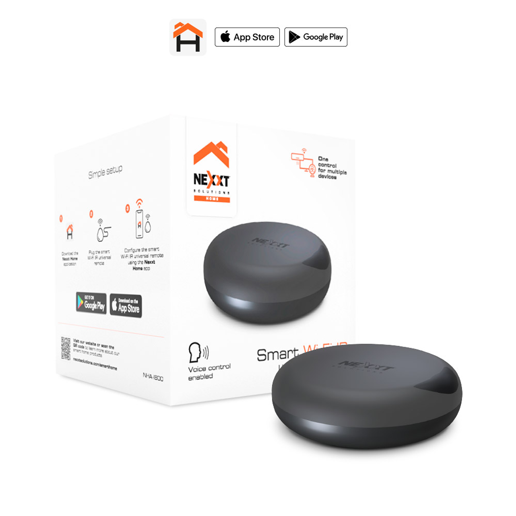 Nexxt Solutions Control Remoto Smart Universal