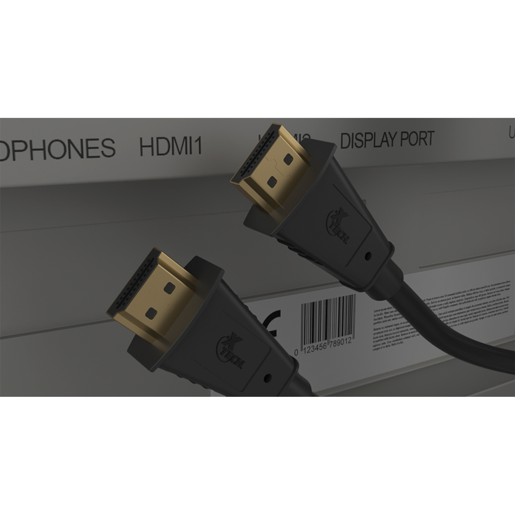 Xtech Cable con Conector HDMI Macho a HDMI Macho 4.5 Metros