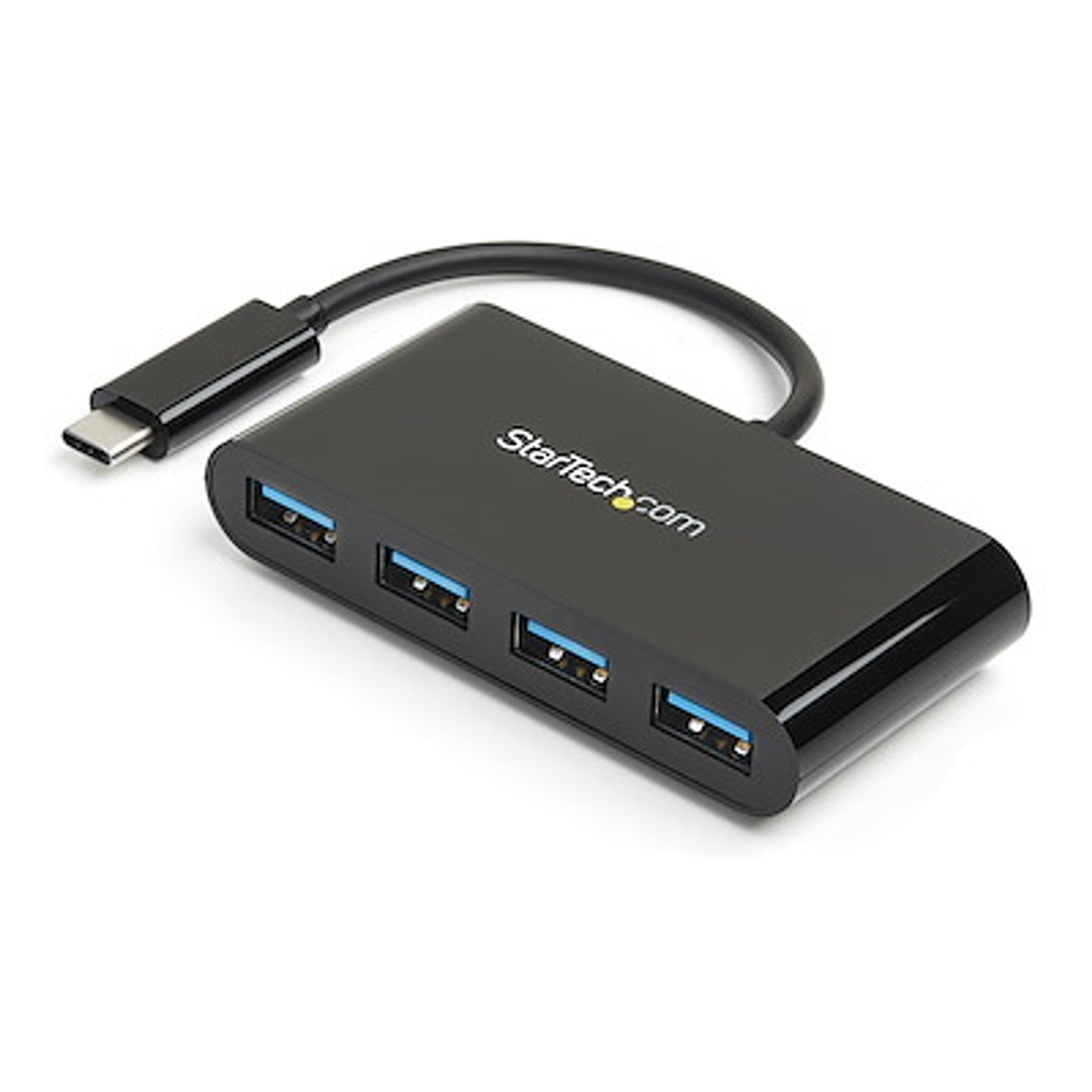 StarTech Hub Concentrador USB 3.0 de 4 Puertos Ladrón USB-C
