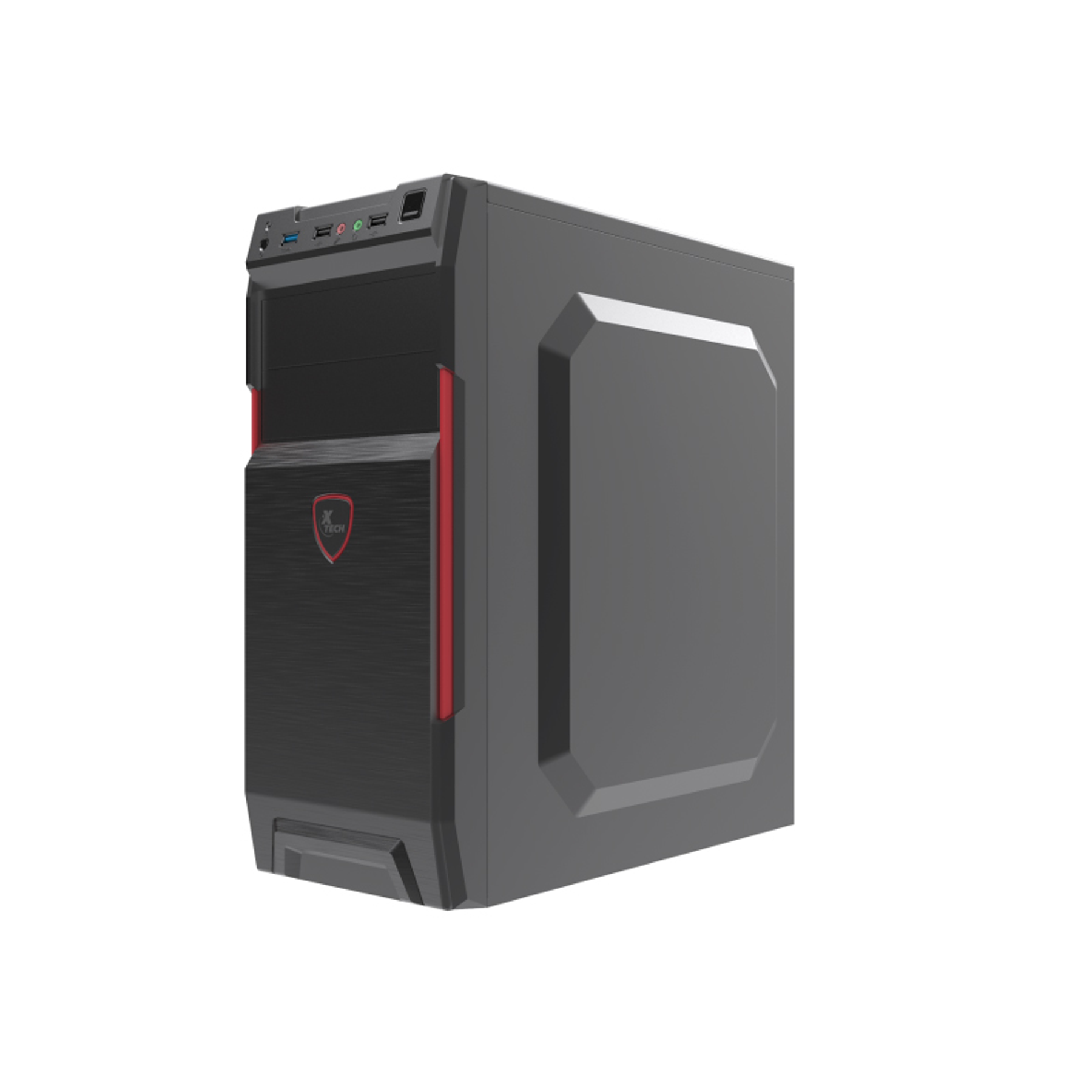Xtech XTQ-214 Gabinete ATX Con Fuente De Alimentación
