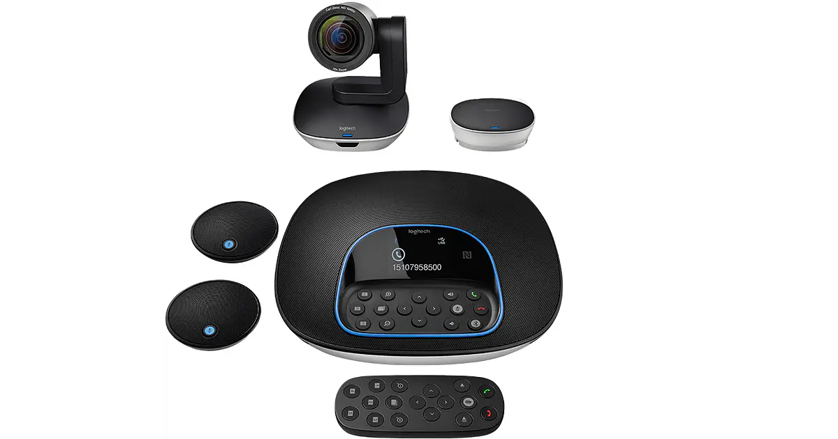 Logitech Group Bundle (Incluye Micrófonos de Expansión)