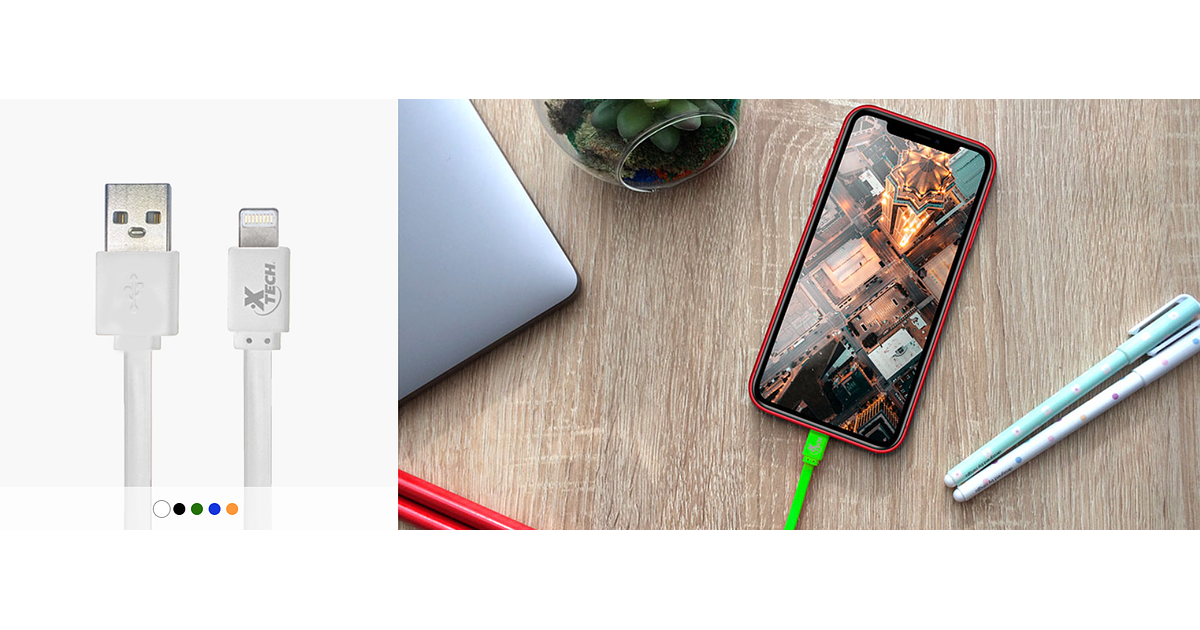 Xtech Cable Lightning On-The-Go Carga sincronización
