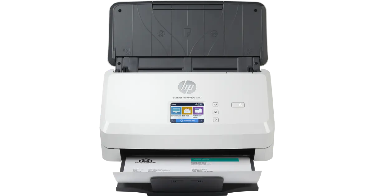 HP ScanJet Pro N4000 snw1 Escáner con Alimentación de Hojas