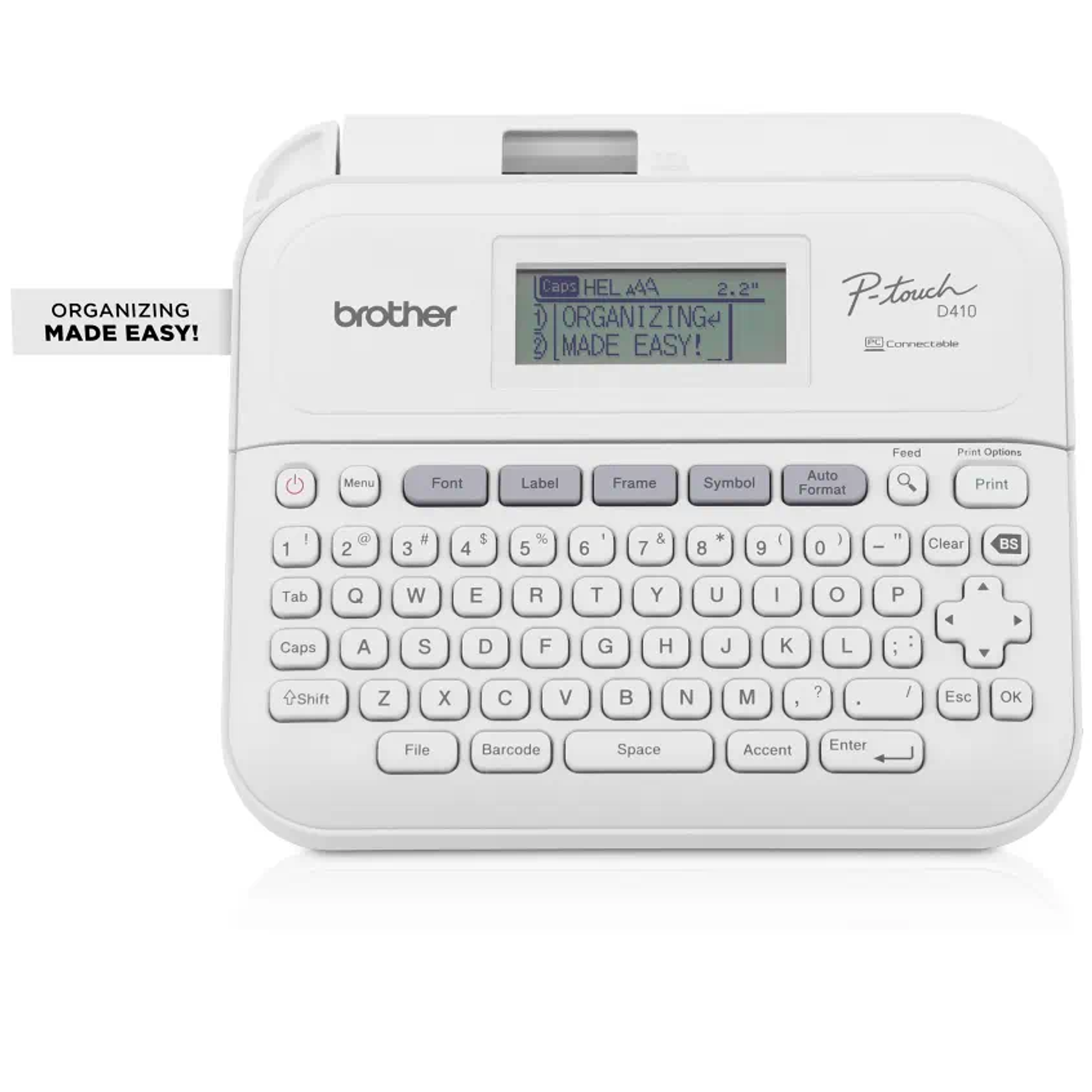 Brother P-Touch PT-D410 Rotuladora Electrónica de Escritorio