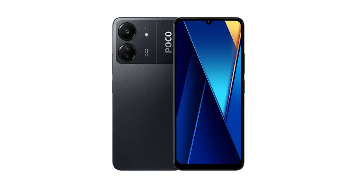 Xiaomi POCO C65 6GB+128GB Celular Color Negro