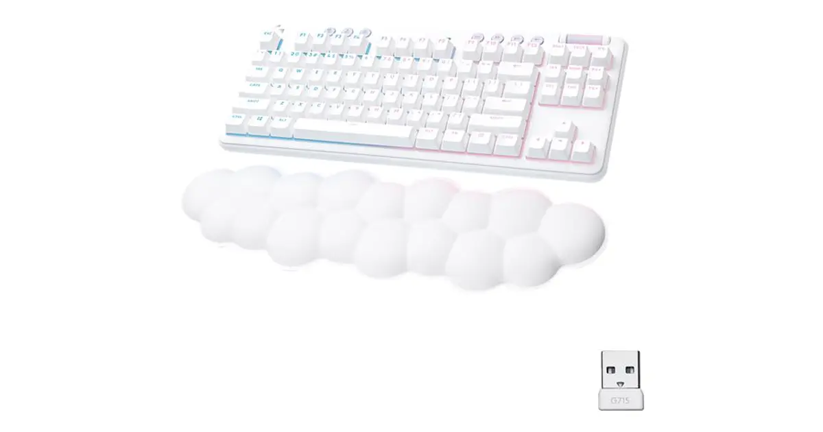 Logitech G715 Teclado Mecánico Inalambrico RGB Switch GX