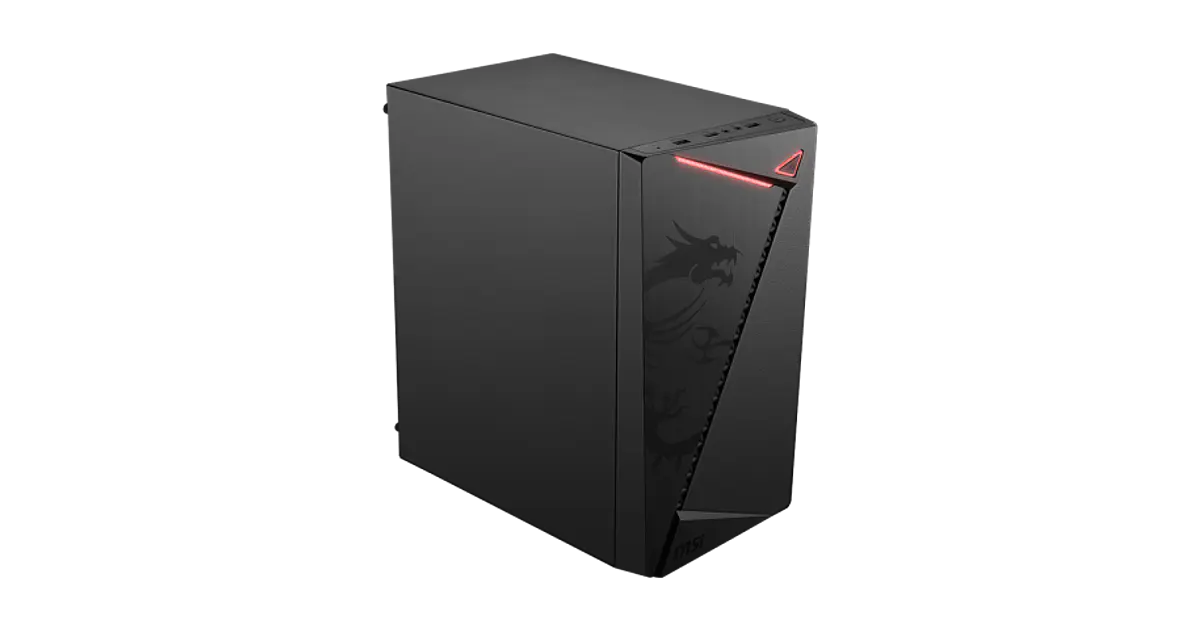 MSI Mag Shield M301 Mid Tower 1 x 120mm Gabinete Gamer