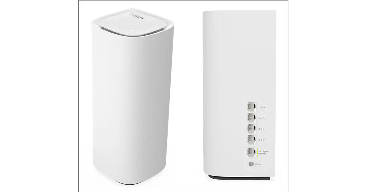 Linksys MBE7002 Router Velop WIFI 7 BE11000 [Pack De 2]
