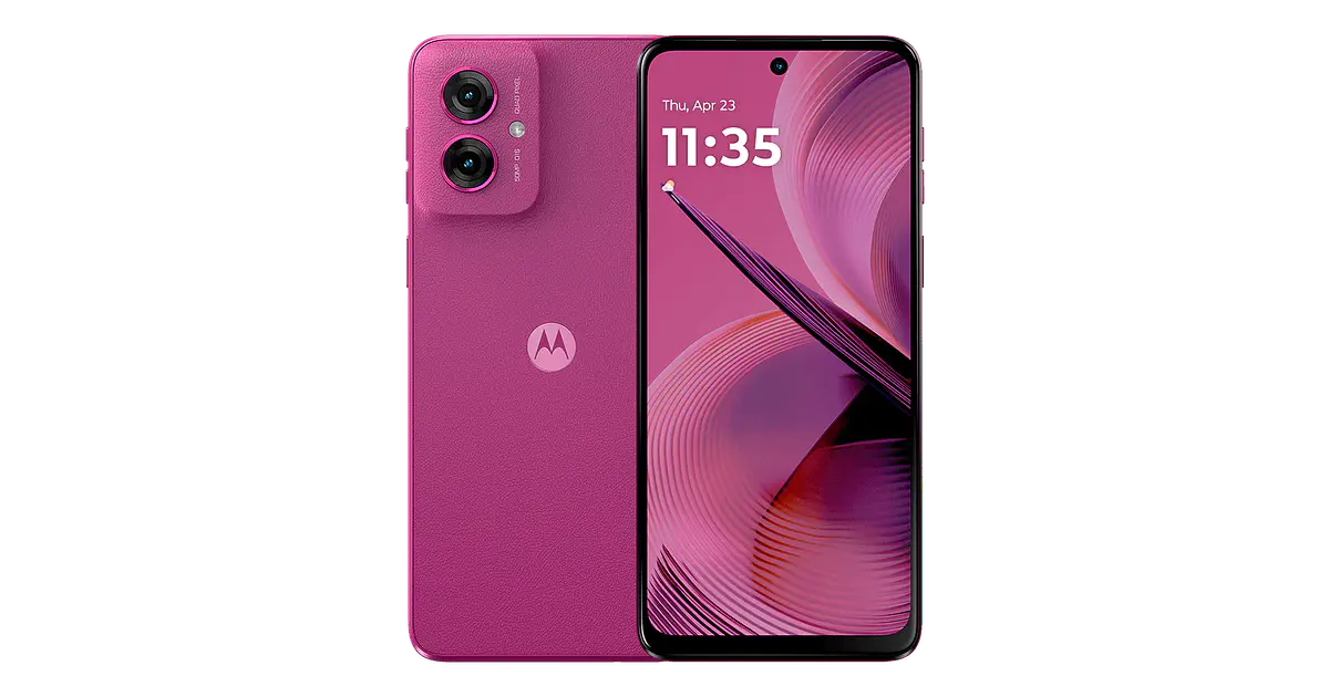 Motorola Moto G55 Celular 8GB RAM + 256GB, Color Rosado
