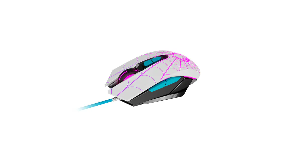 Xtech XTM-M520SG Marvel Spider-Gwen Mouse Gamer 2400DPI, USB