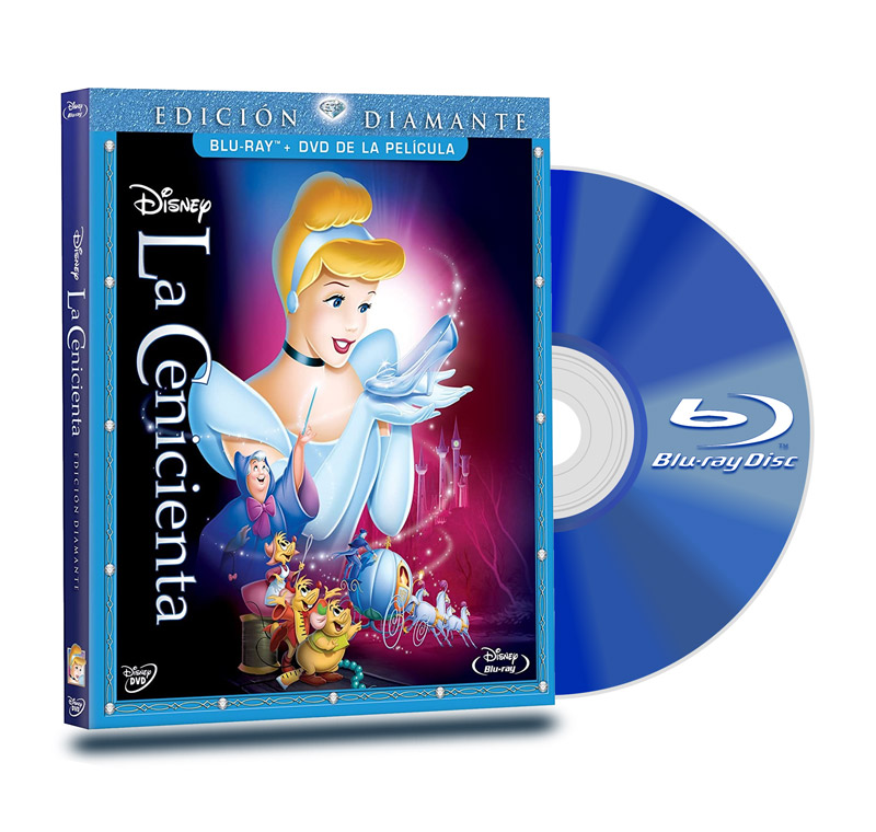 BLU RAY LA CENICIENTA BD+DVD