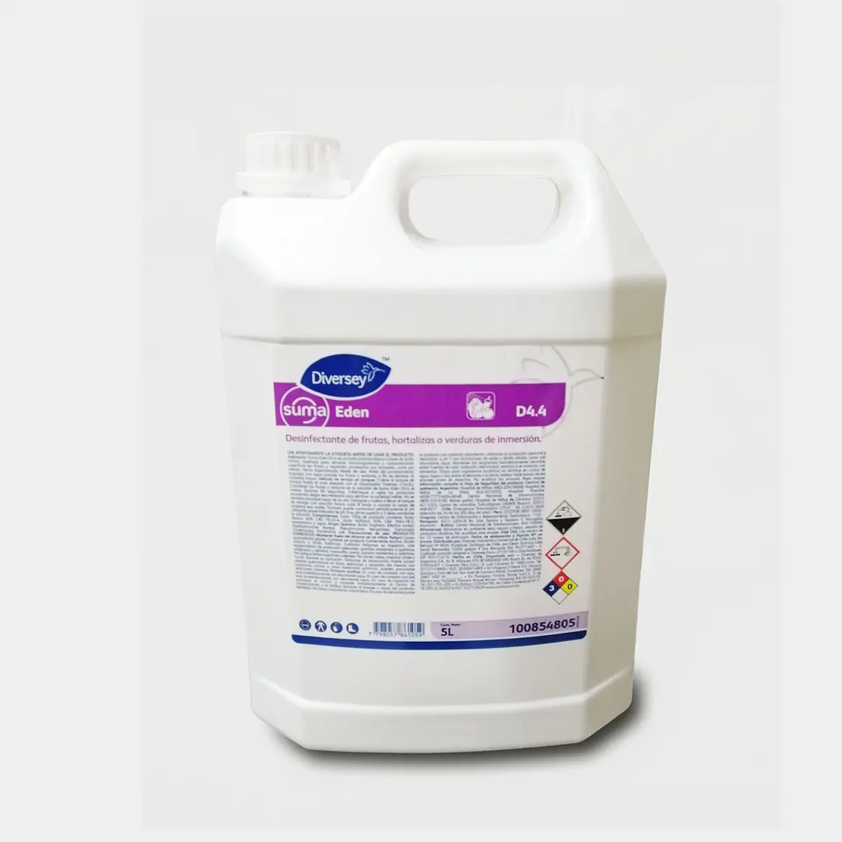 DESINFECTANTE ACIDO LACTICO SUMA EDEN 5 LT X 1 UN