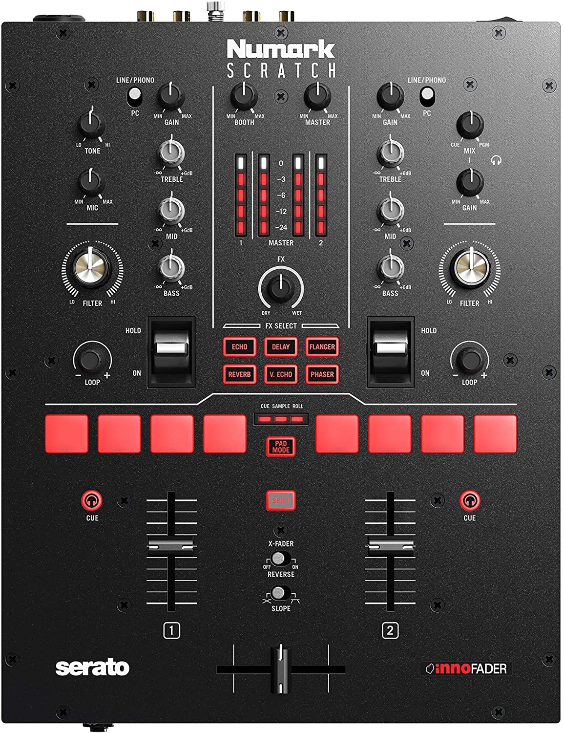 Numark Scratch Mixer Dj 2 canales