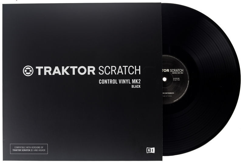 Traktor Control Vinyl MK2 Negro
