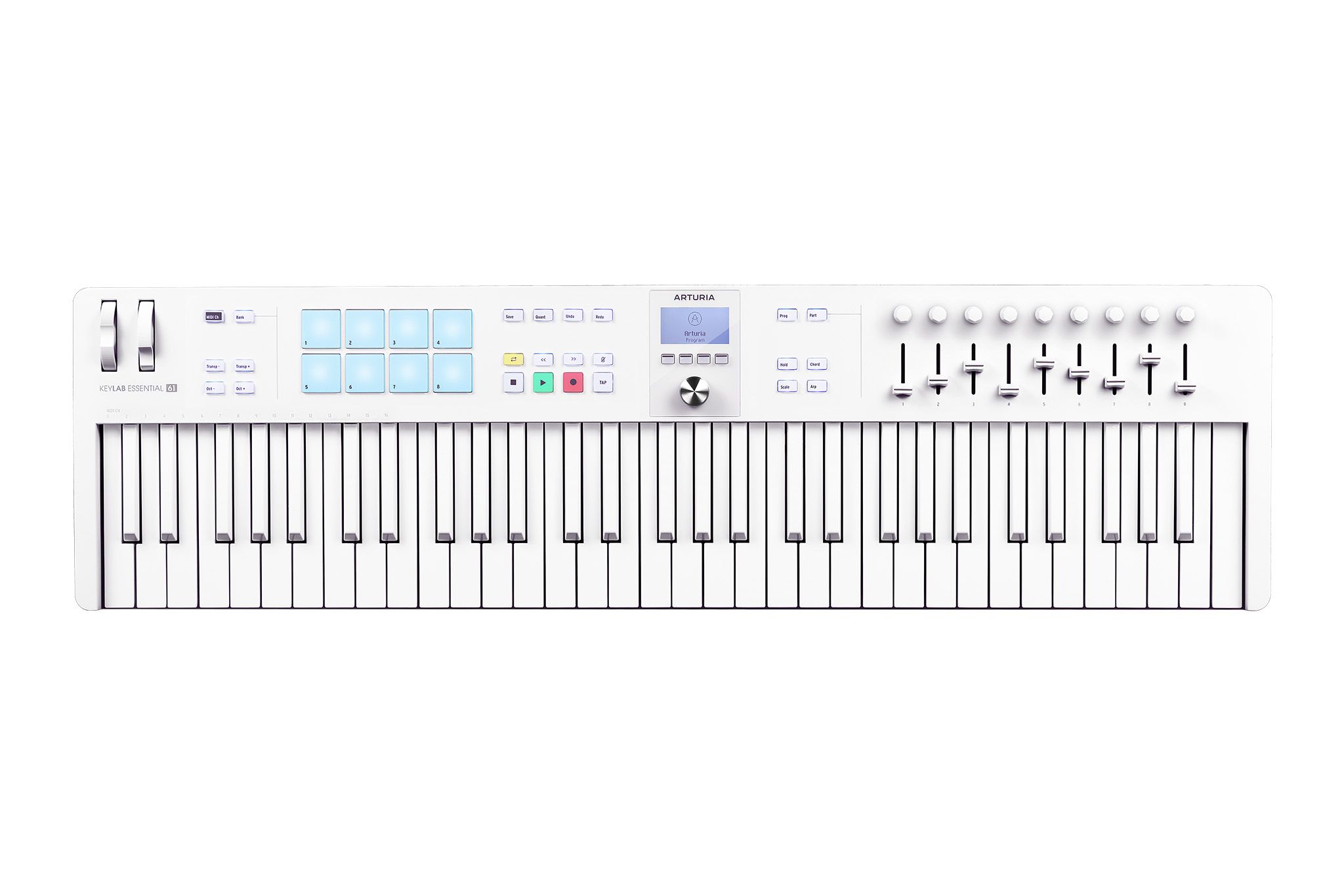 Keylab Essential 61 mk3 Alpine White