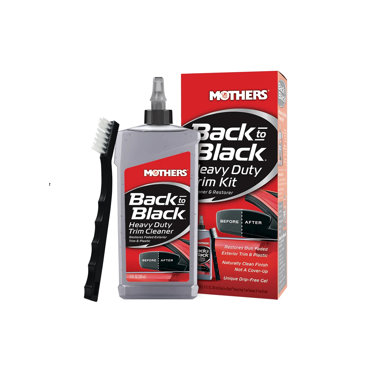 Back to Black Heavy Duty Trim Cleaner Kit 12 oz