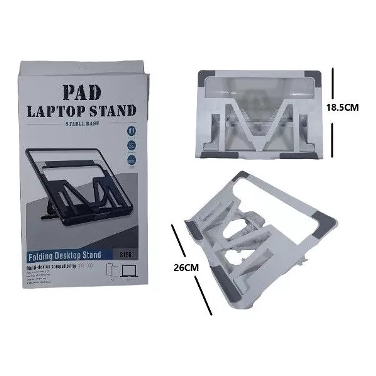 Base Soporte Para Tablet Y iPad Compatible Con Notebook Port | Click Ventas