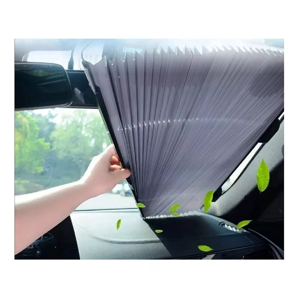 Parasol Retractil Para Auto De 65cm | Click Ventas