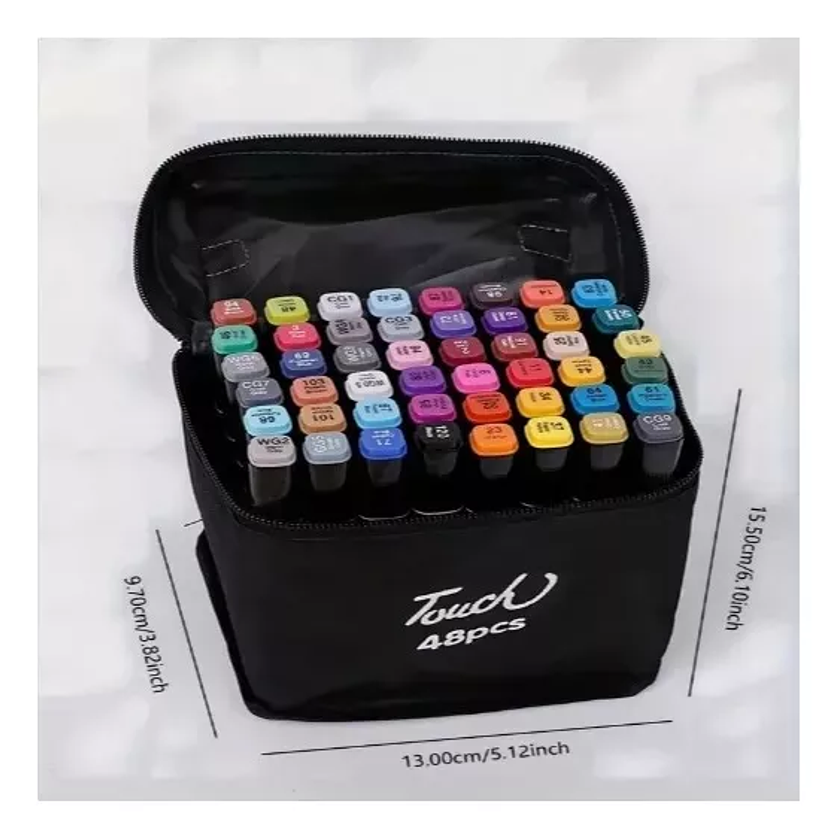 Set De Marcadores De 48 Piezas Doble Punta | Click Ventas