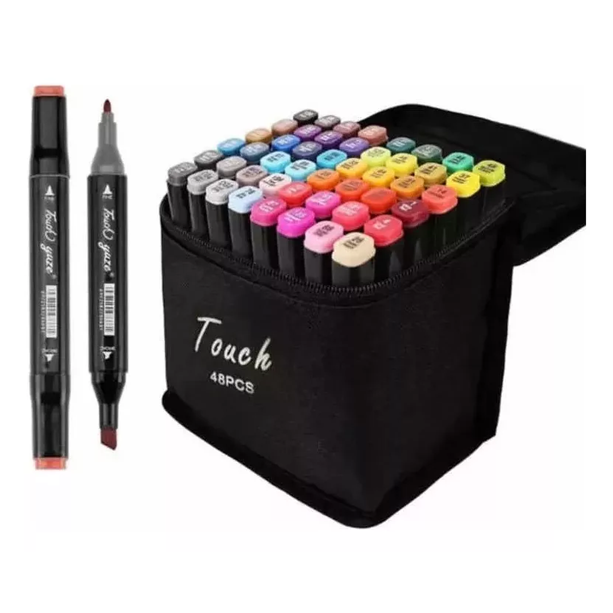 Set De Marcadores De 48 Piezas Doble Punta | Click Ventas