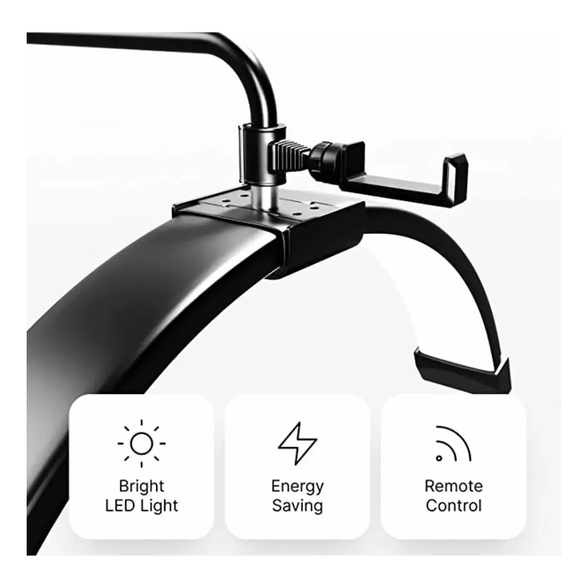 Lampara Led Media Luna Estética Para Pestañas Cejas Hogar | Click Ventas