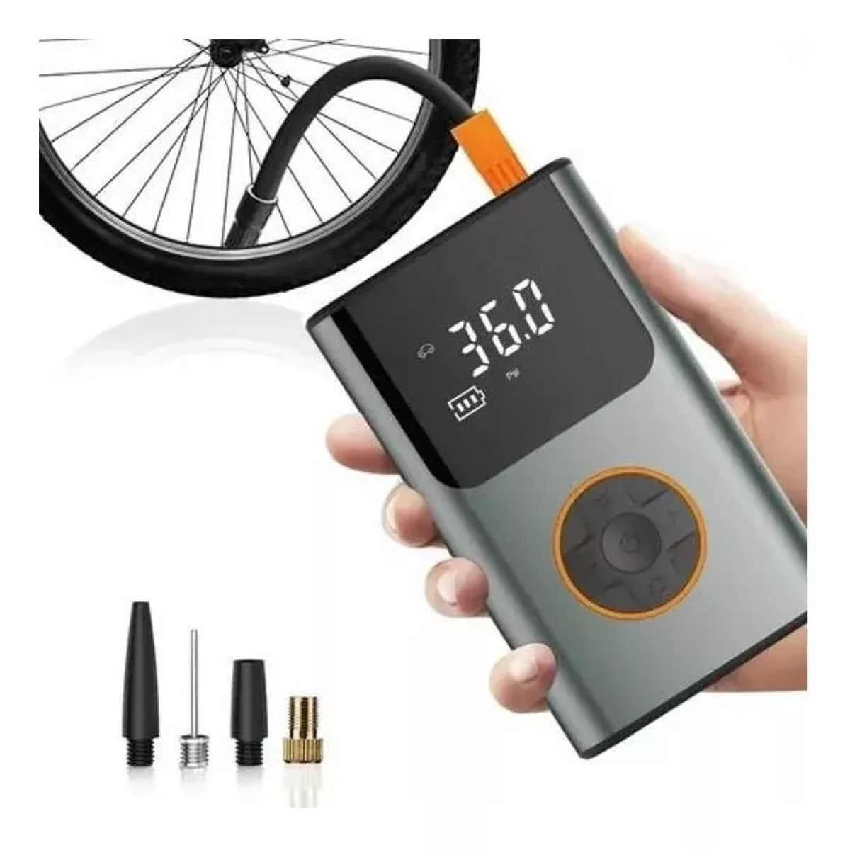 Mini Compresor Digital Aire Portatil Inflador De Neumaticos | Click Ventas